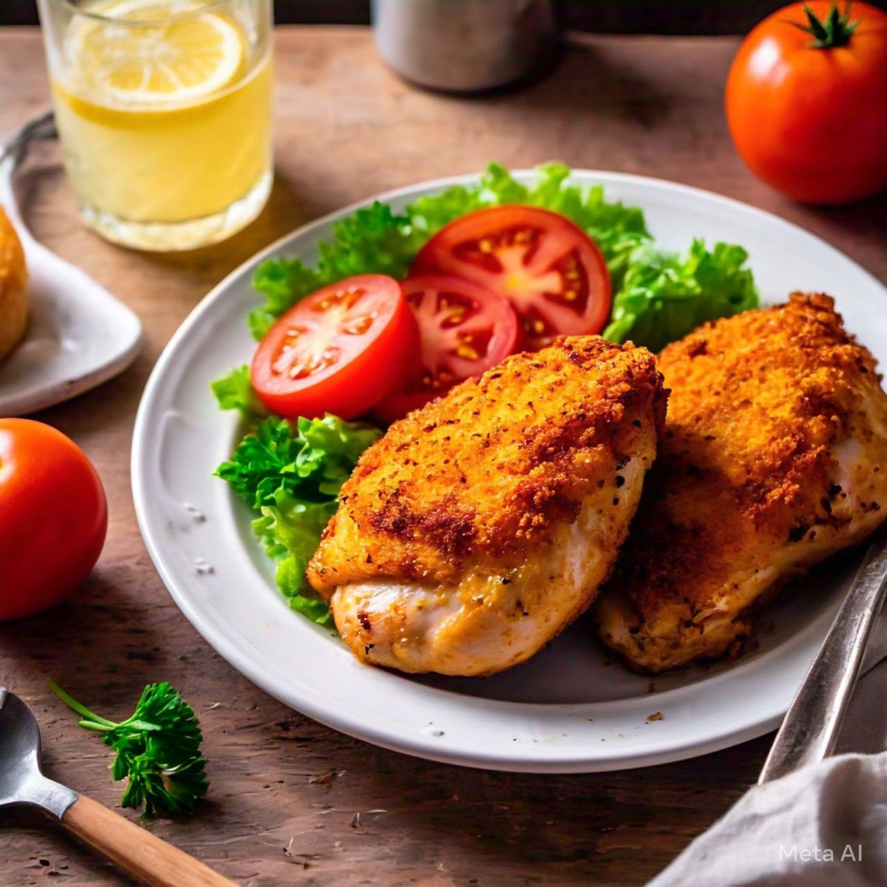 Receita simples e deliciosa de frango empanado - Thabyte